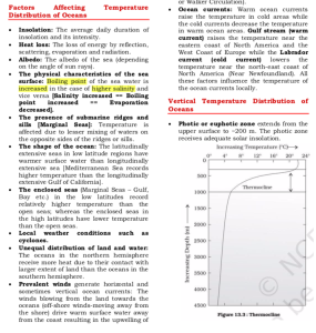 Pycnocline : Oceanography | UPSC Notes - IAS Bio